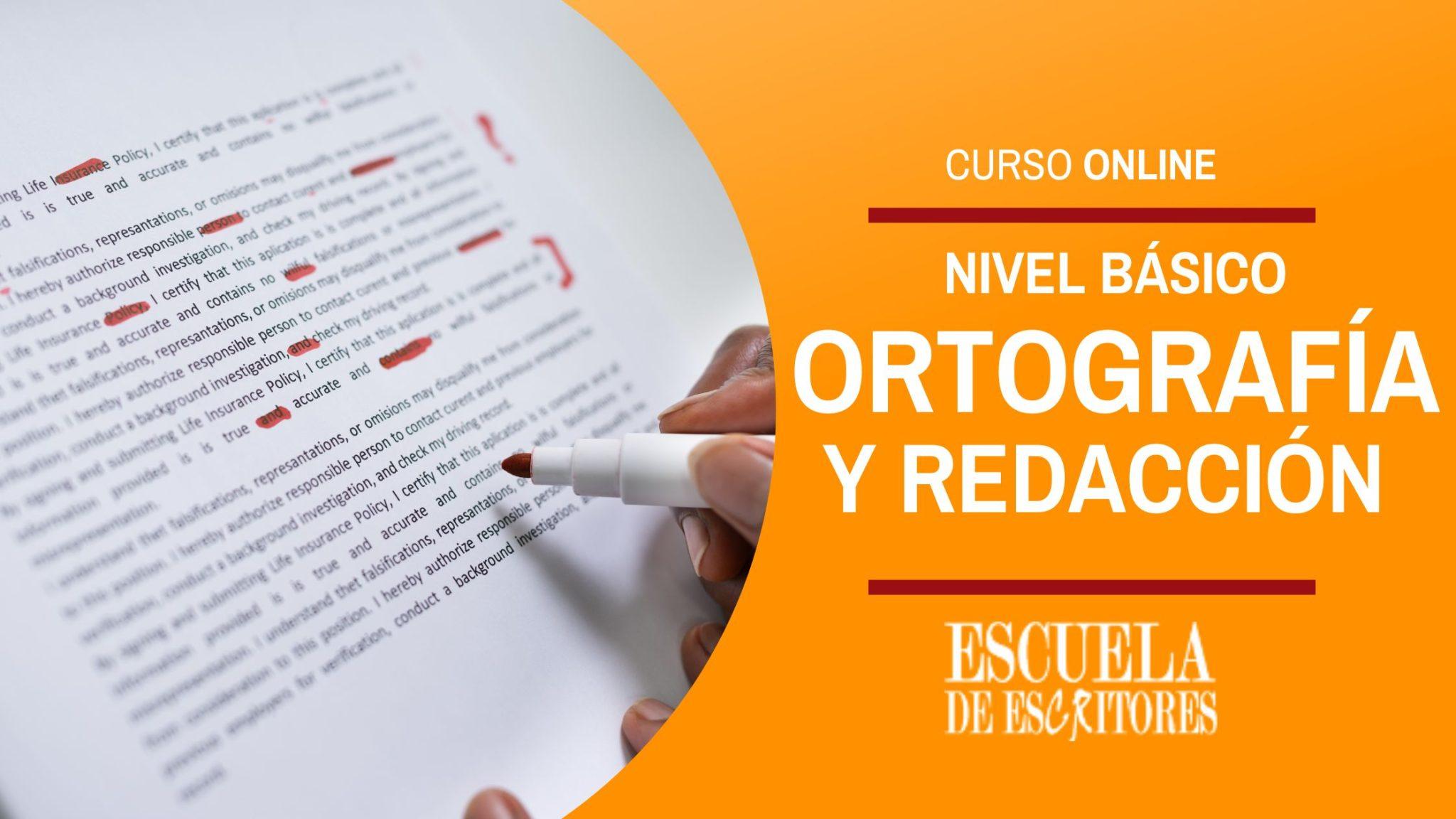 Taller de ortografía y redacción - Online (nivel básico)